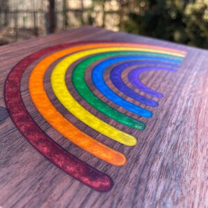 Rainbow Router Template (clear Acrylic) - Etsy