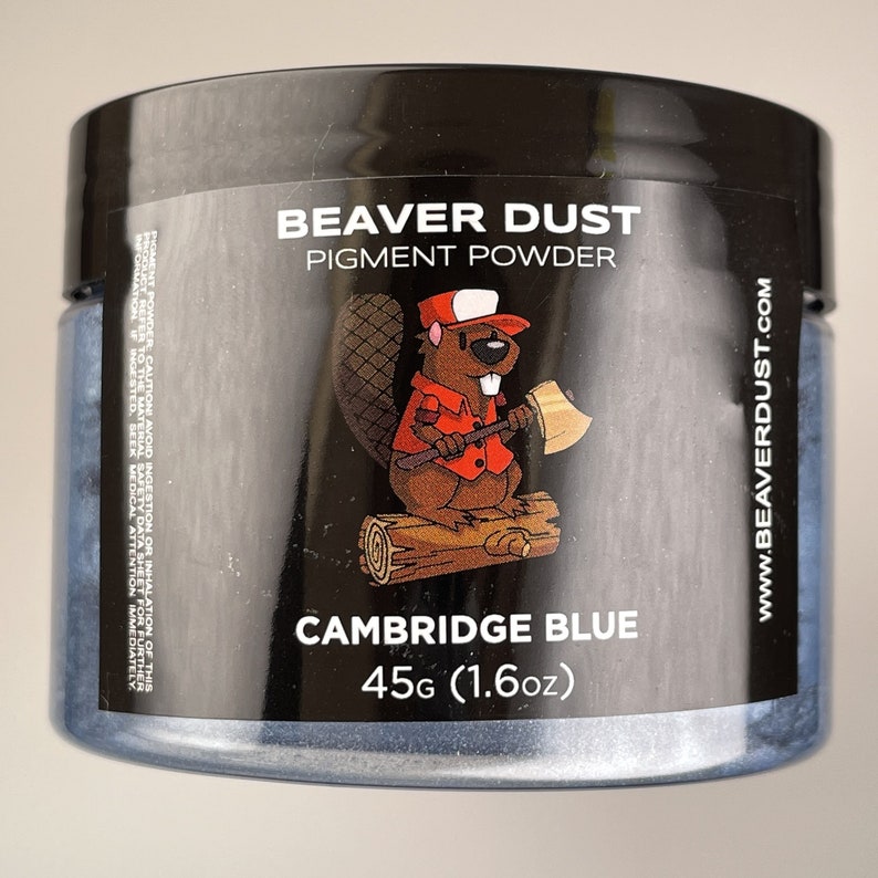 Cambridge Blue Mica Powder - Beaver Dust Pigments - Etsy