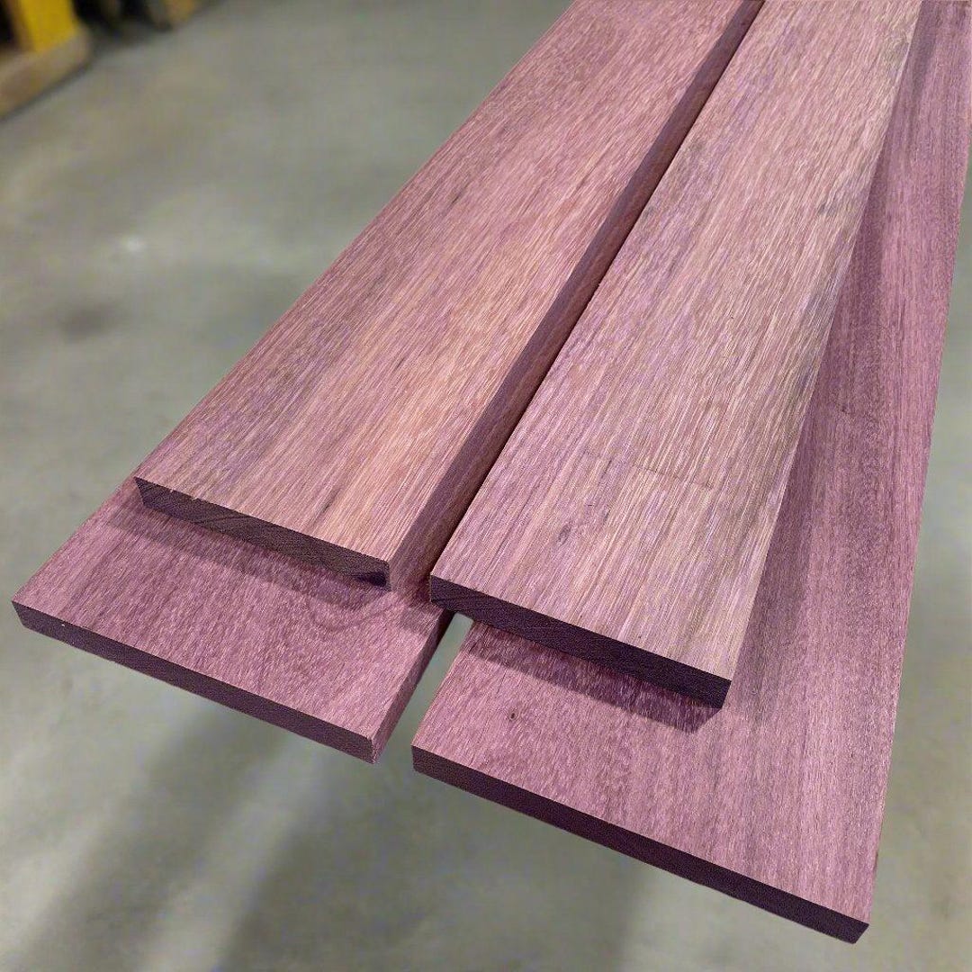 Purpleheart Wood - Select a Size - Etsy