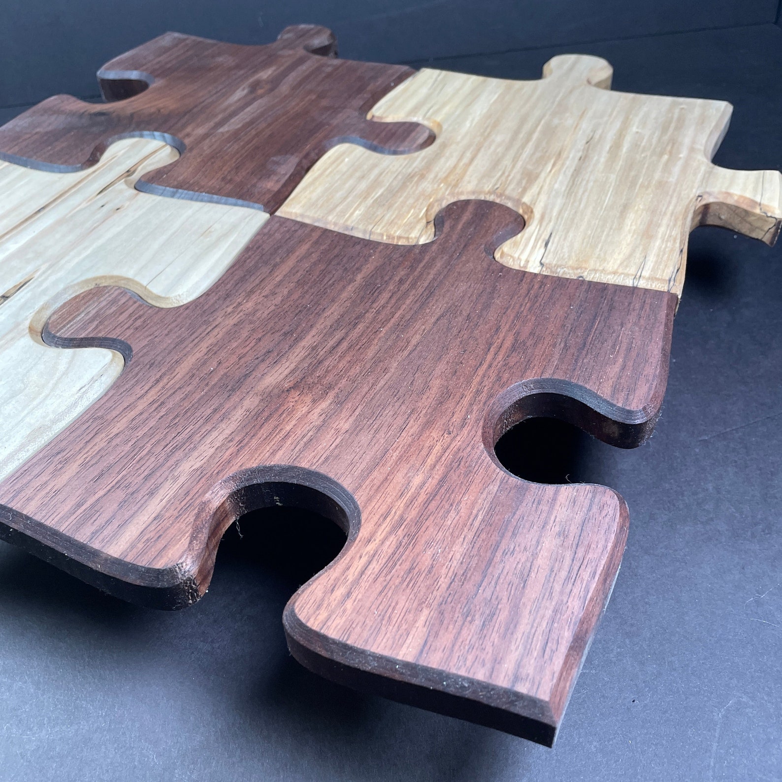 Puzzle Piece Serving Board Router Template (clear Acrylic) - Etsy