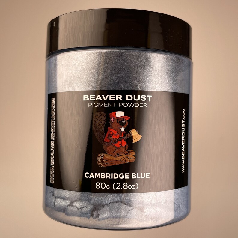 Cambridge Blue Mica Powder - Beaver Dust Pigments - Etsy