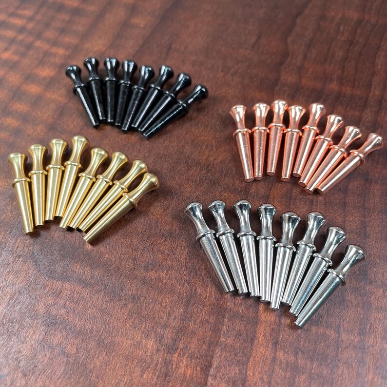 Premium Metal Cribbage Pegs – Mixed Finishes for DIY Cribbage Boards ...