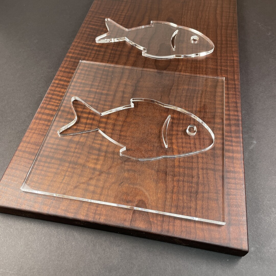 Fish Router Template (clear Acrylic) - Etsy