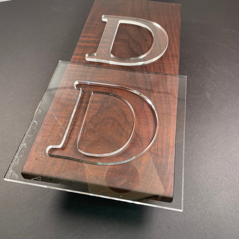 Letter Router Templates (clear Acrylic) - Etsy