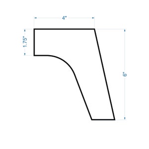 Mid Century Modern Table Leg Router Templates (clear Acrylic) - Etsy