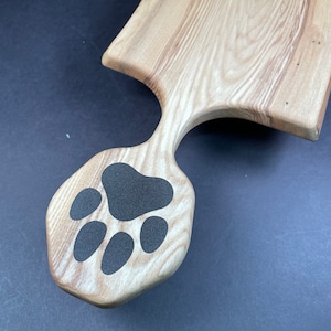 Dog Paw Charcuterie Board Handle Router Template (clear Acrylic) - Etsy