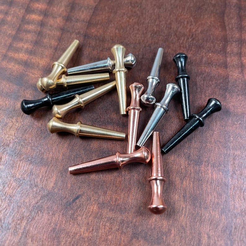 Premium Metal Cribbage Pegs – Mixed Finishes for DIY Cribbage Boards ...