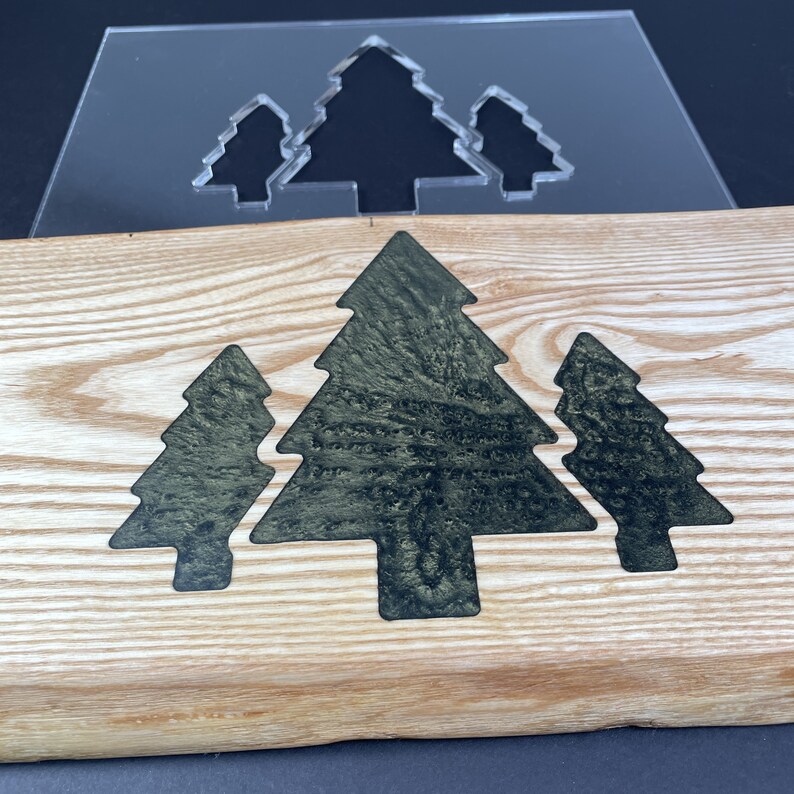 Three Trees Router Template (clear Acrylic) - Etsy