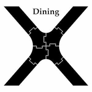 X Shape Table Leg Router Templates (clear Acrylic) - Etsy