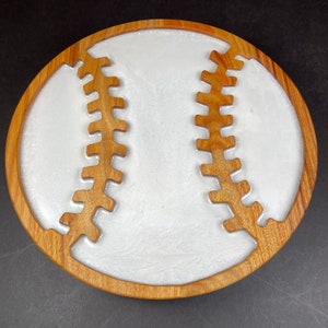 Baseball Serving Tray Router Template (clear Acrylic) - Etsy
