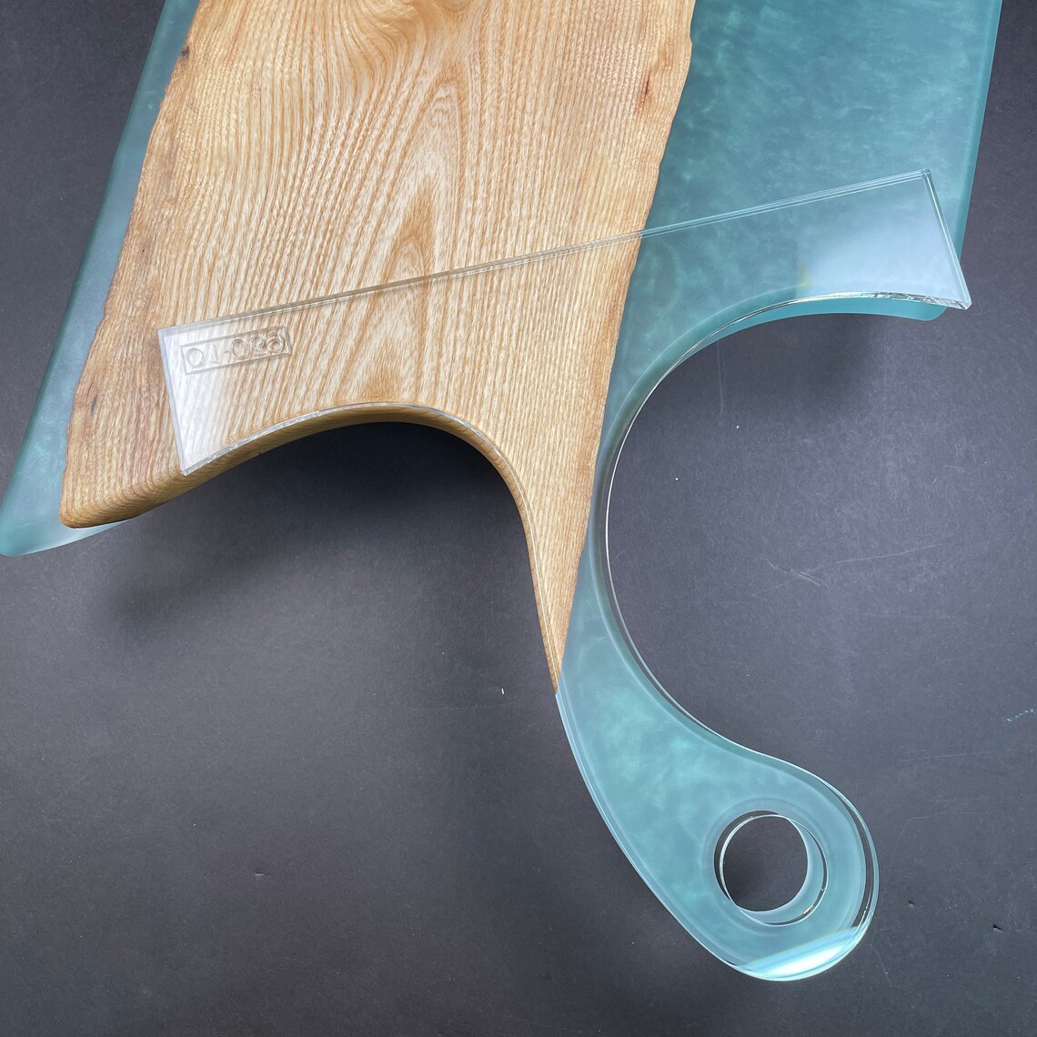 Curvy Charcuterie Board Handle Router Template clear Acrylic - Etsy