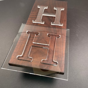 Letter Router Templates (clear Acrylic) - Etsy