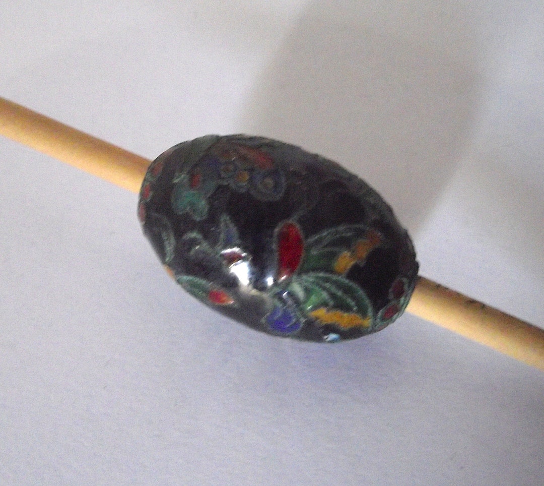 Antique Japanese Meiji Ojime Butterfly Cloisonné Bead - Etsy