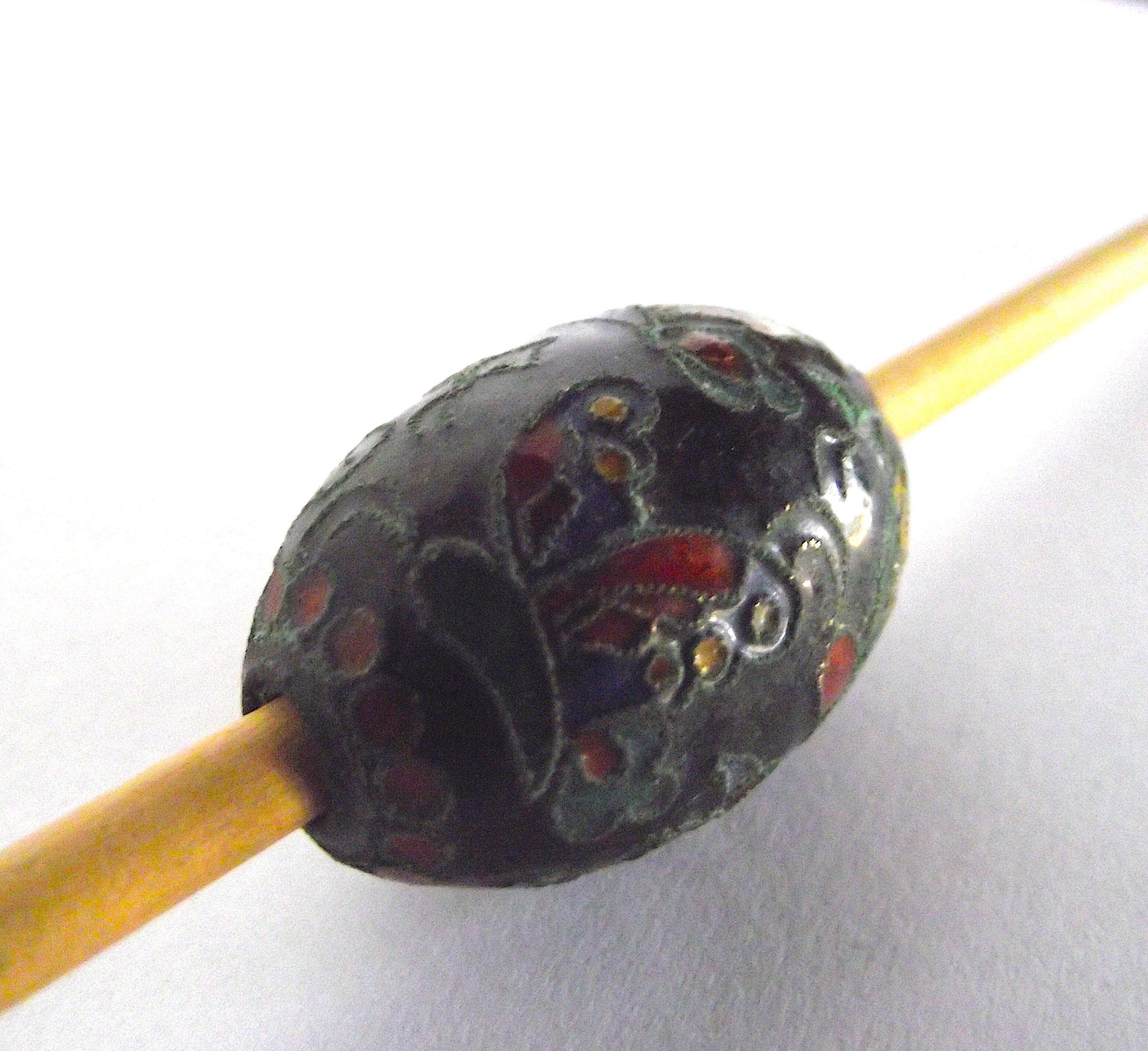 Antique Japanese Meiji Ojime Butterfly Cloisonné Bead - Etsy