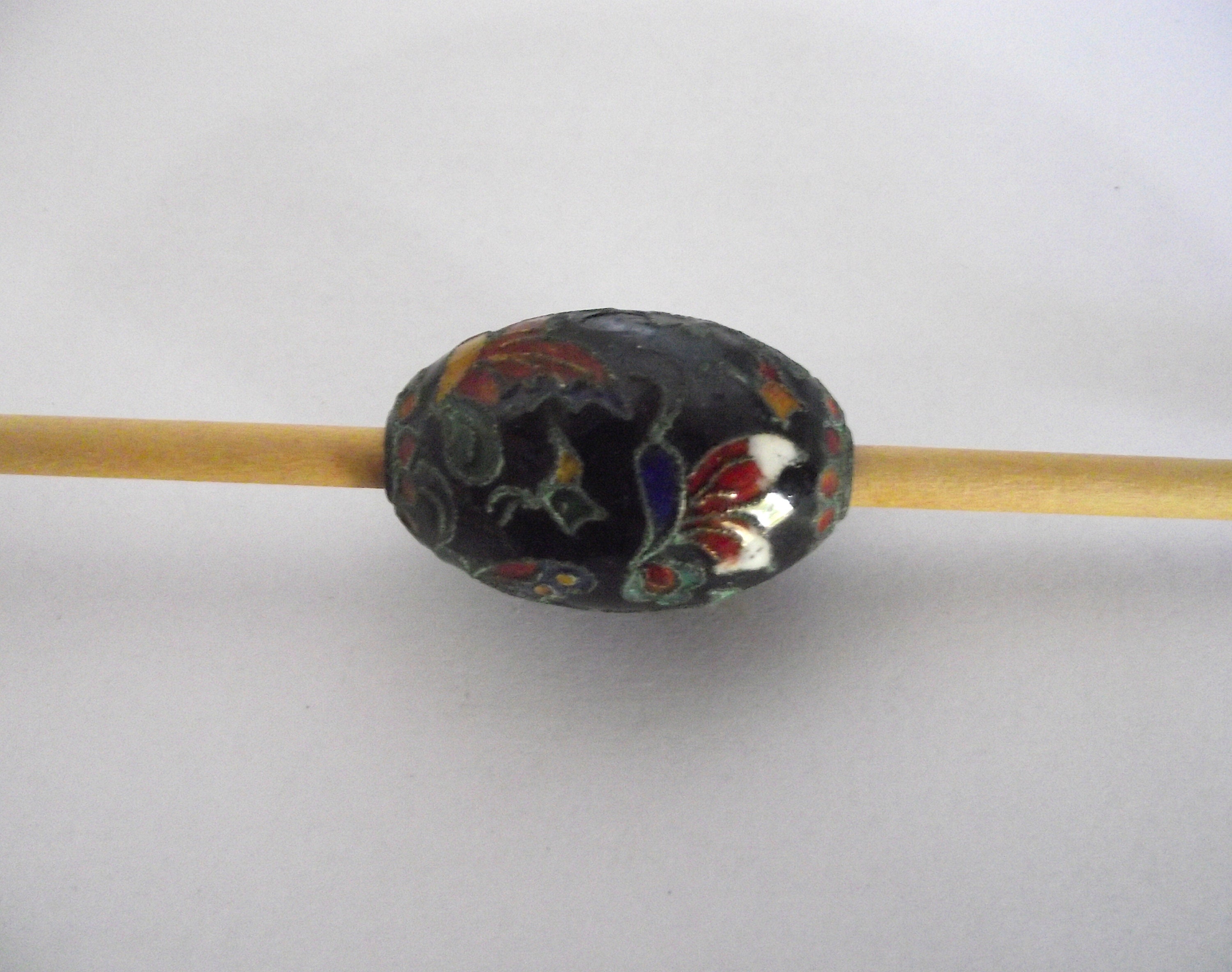 Antique Japanese Meiji Ojime Butterfly Cloisonné Bead - Etsy