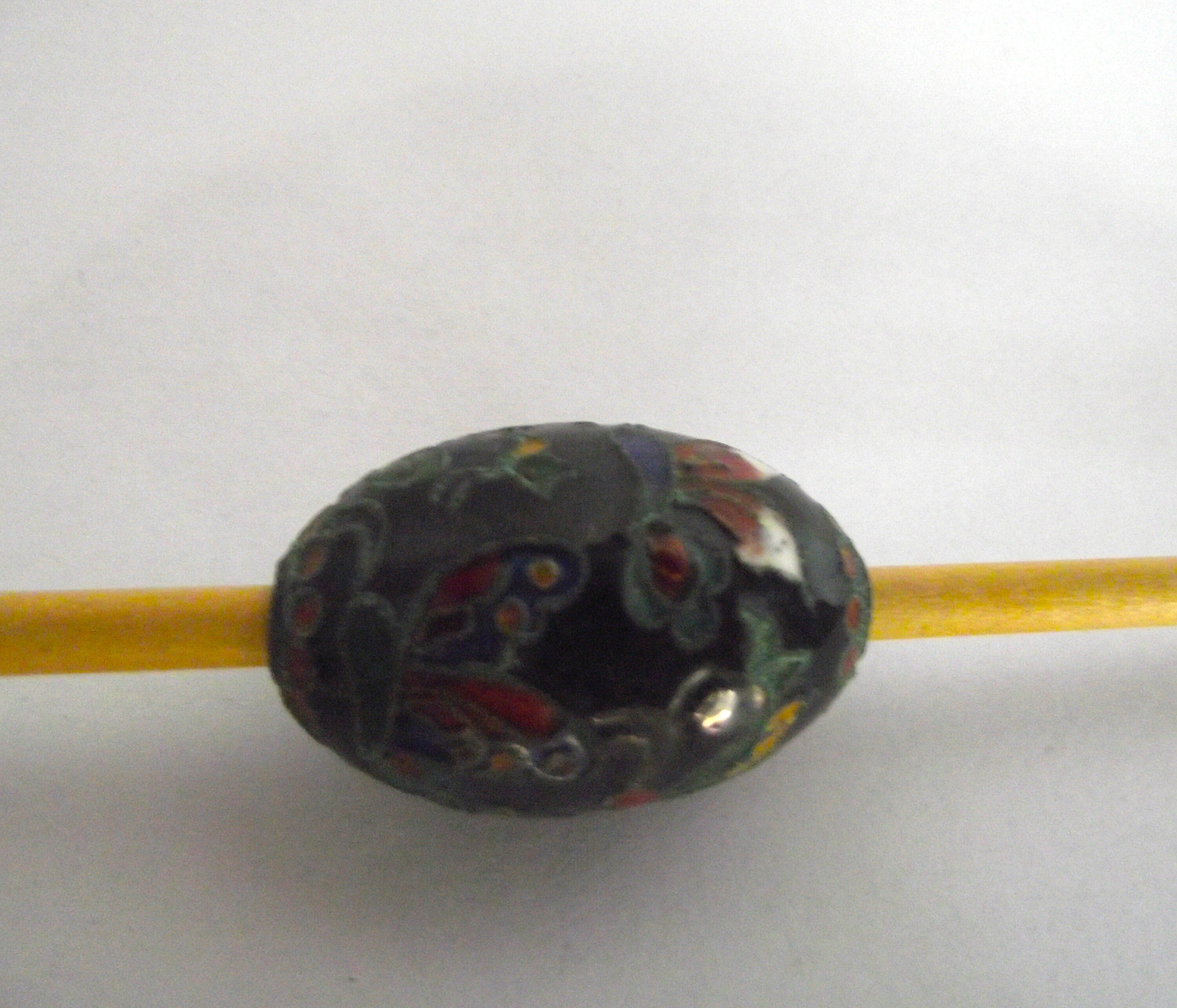 Antique Japanese Meiji Ojime Butterfly Cloisonné Bead - Etsy