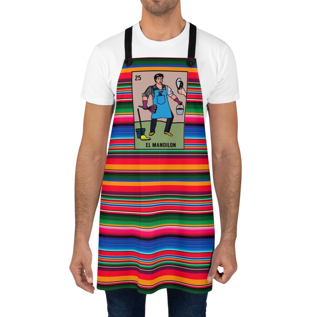 El Mandilon Mandil Para Papa Mexicano. Funny Mexican Apron for Mexican ...