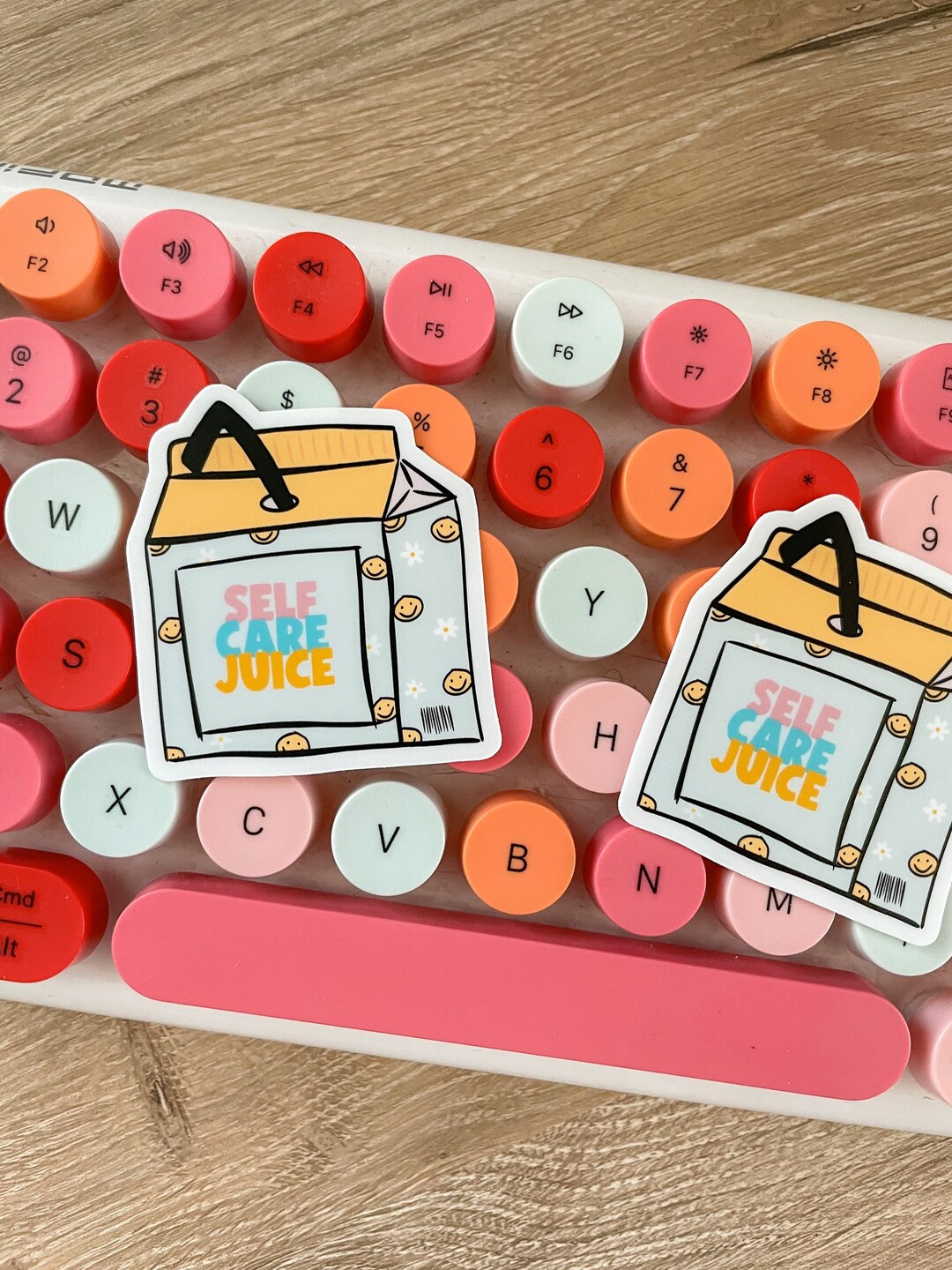 Self Care Juice Box Sticker | Mental Health Awareness | NEDA ...
