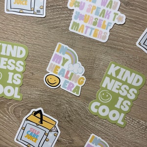 Self Care Juice Box Sticker | Mental Health Awareness | NEDA ...