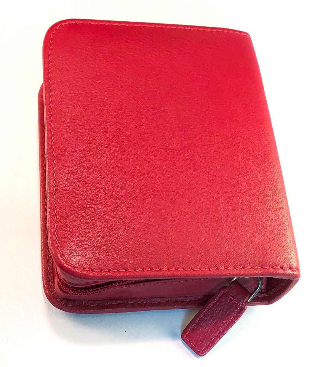 Diabetic Glucometer / Glucose Meter - Quality Nappa Leather Case - RED ...