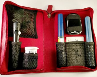 Leather Diabetic Case - Etsy