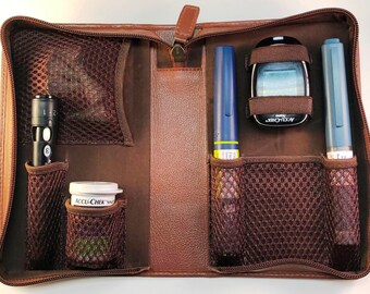 Leather Diabetic Case - Etsy