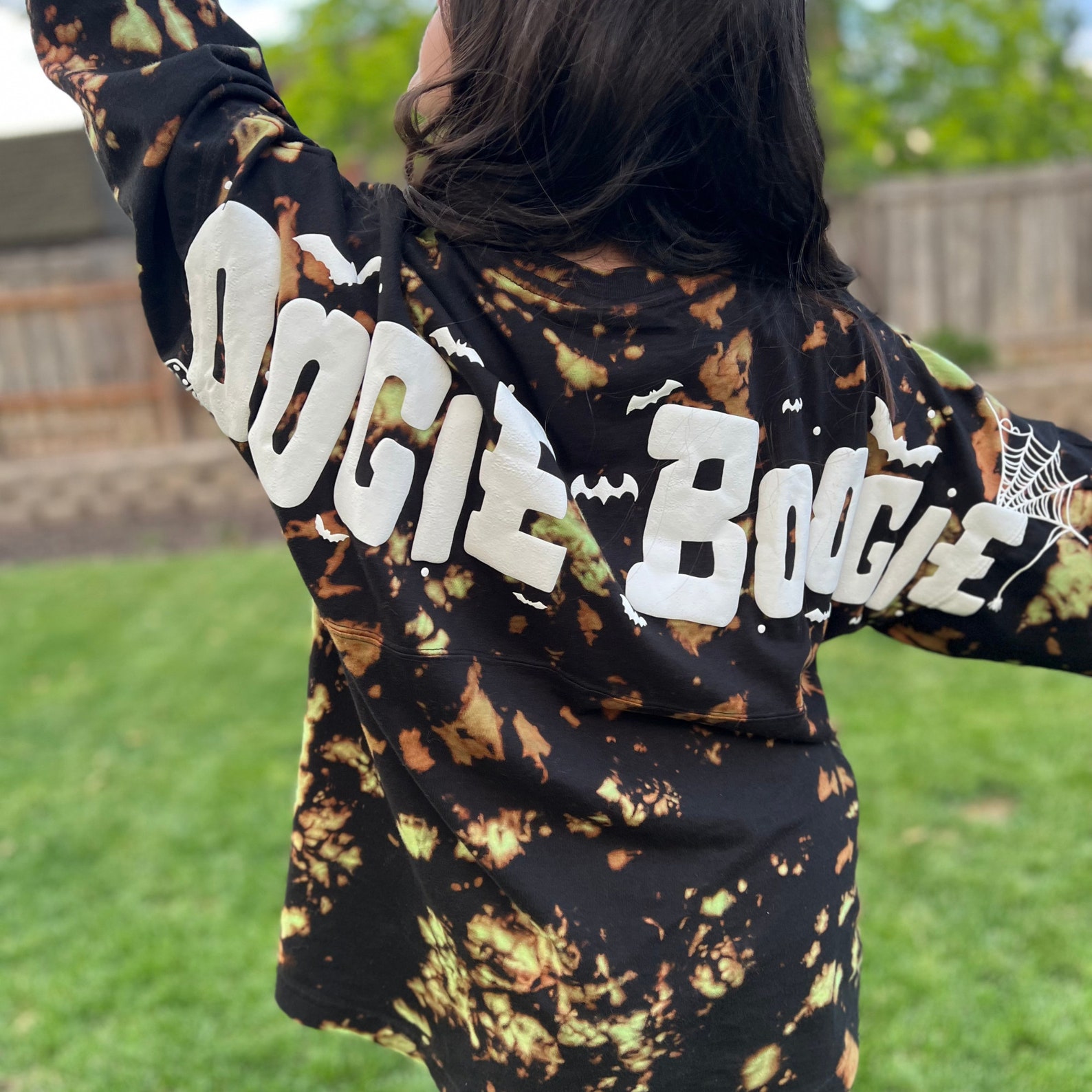 Oogie Boogie Sweatshirt Disneyland Shirt Tie Dye Shirt - Etsy