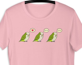 Funny Parakeet Shirt - Etsy