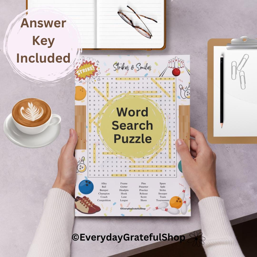 Strength in Pink Word Search Puzzle: Breast Cancer Activity (PDF ...