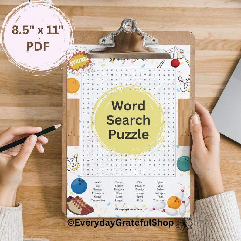 Strength in Pink Word Search Puzzle: Breast Cancer Activity (PDF ...