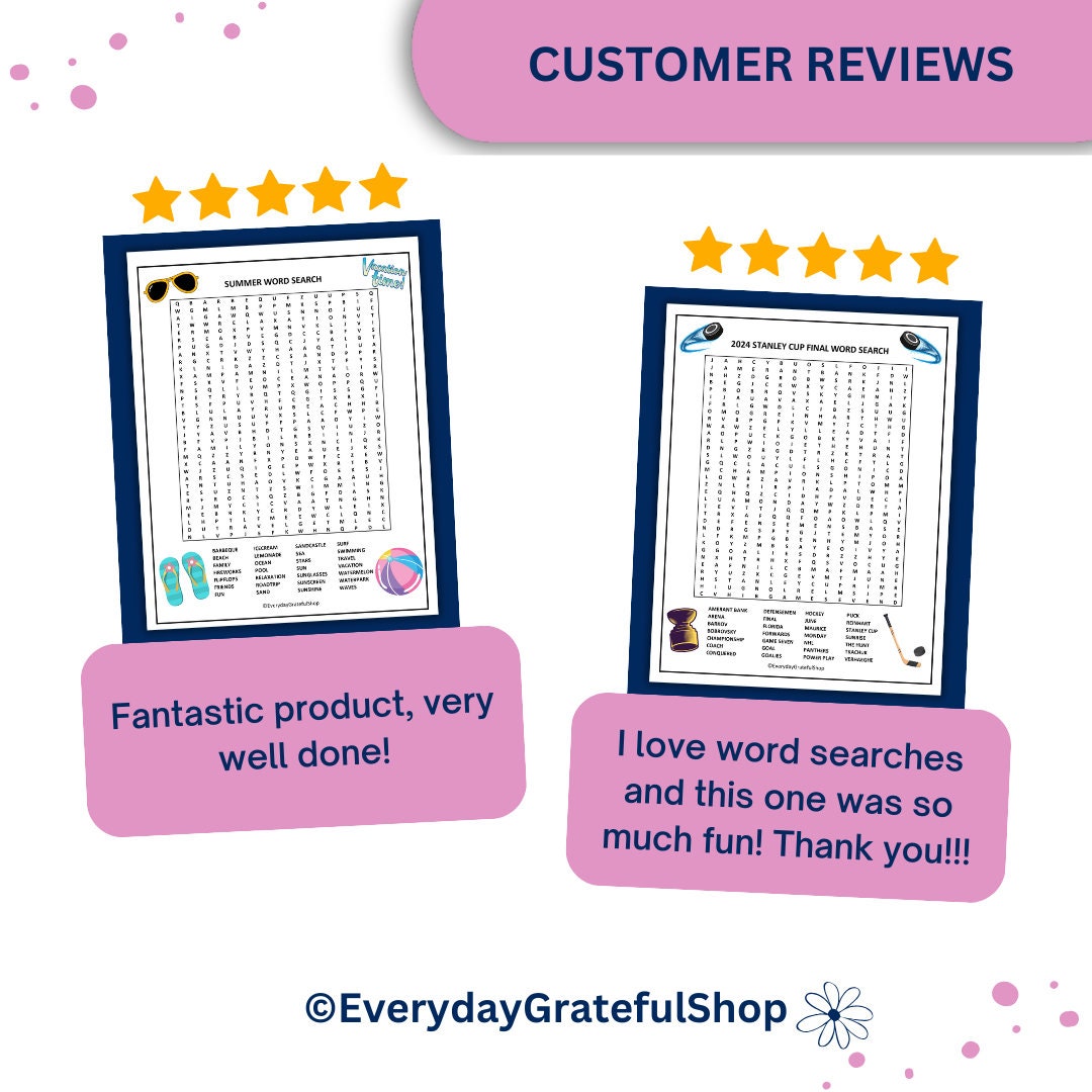 Christmas in July Word Search Summer Christmas Puzzle Festive Word ...