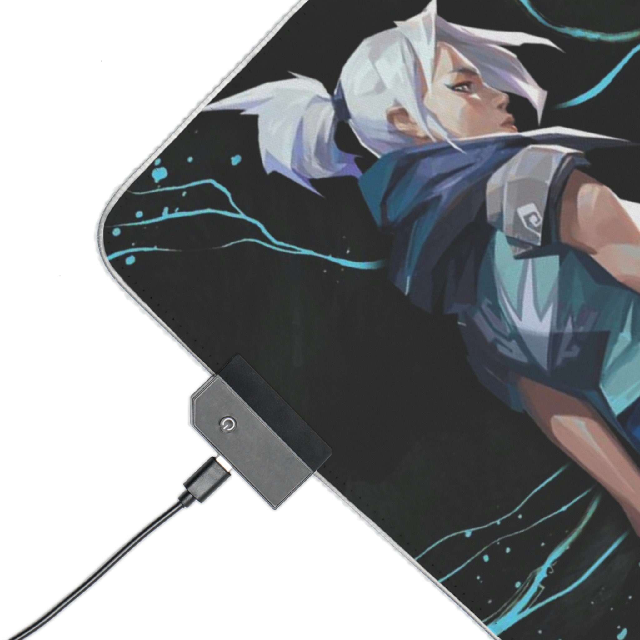 Custom Jett RGB LED Mouse Pad / Desk Mat Custom Name / - Etsy