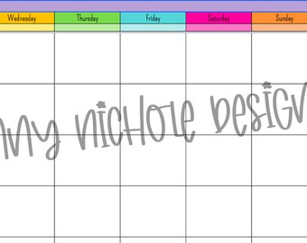 Digital Bullet Journal: Weekly Planner | Etsy