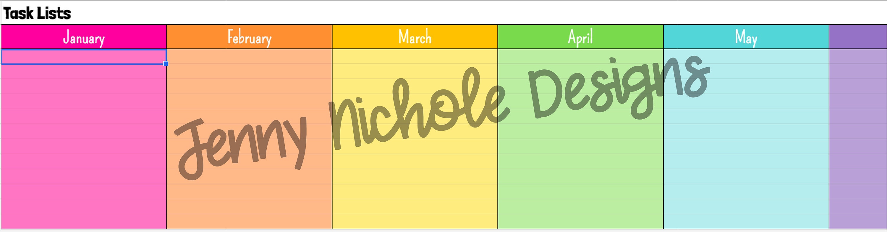 Digital Bullet Journal: Grocery List/meal Plan/task List/habit, Clean ...