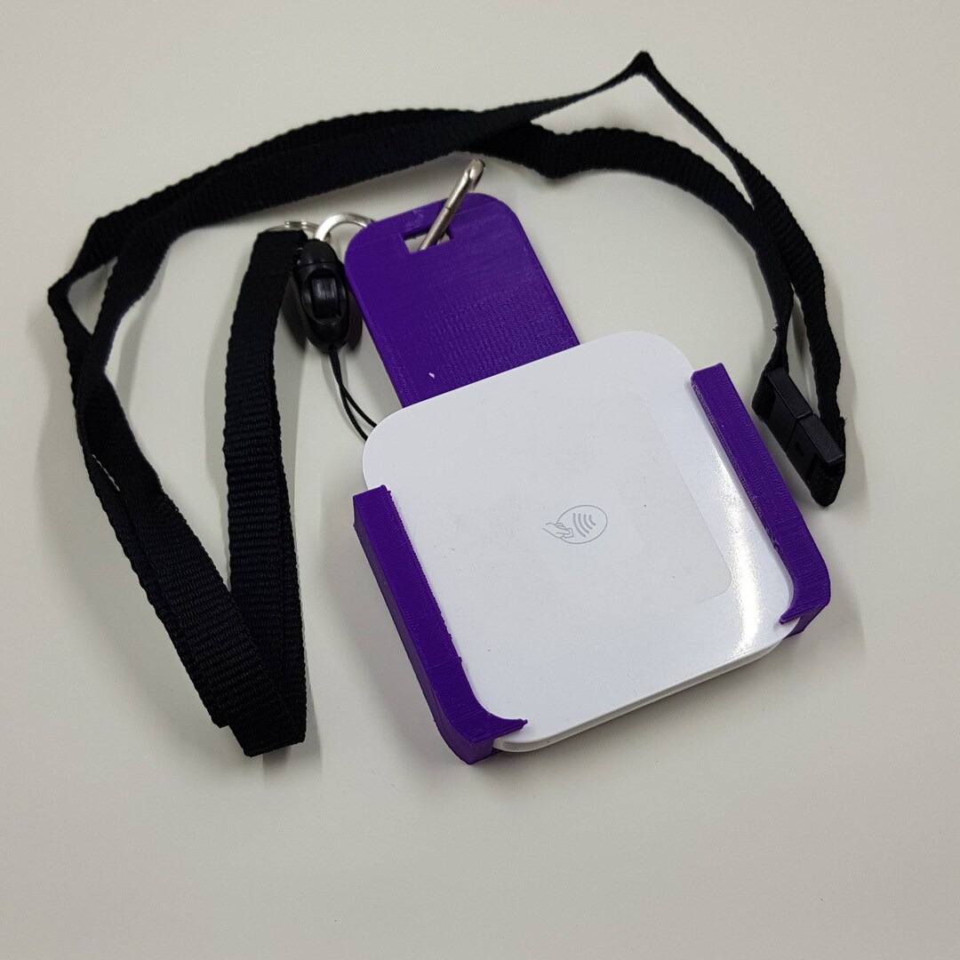 Square Reader Holder for Lanyard | 3D Printed - Etsy