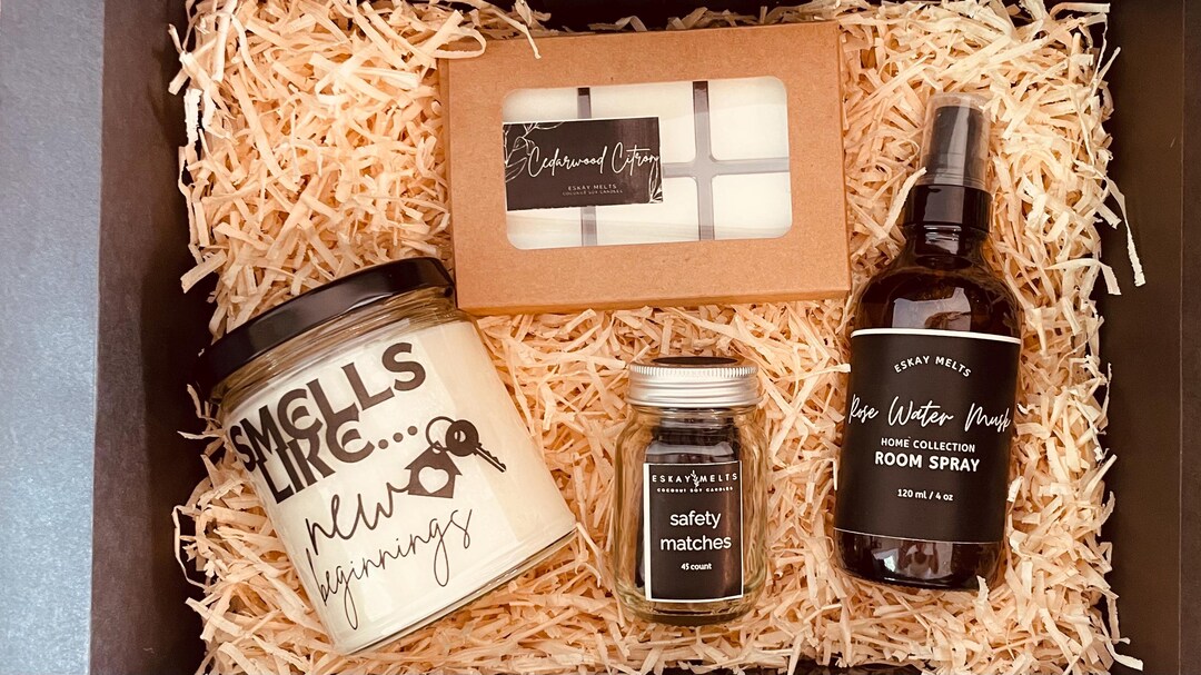 Closing Gift Box | New Home | Welcome | Realtor | Coconut Soy Eco ...