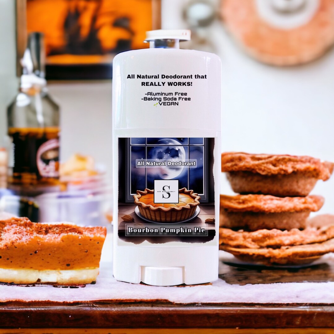Bourbon PUMPKIN Pie/all Natural Deodorant/whole Body Deodorant/boob ...