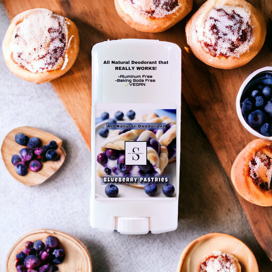 Blueberry Pastries Deodorant/vegan Skincare/aluminum Free/natural ...