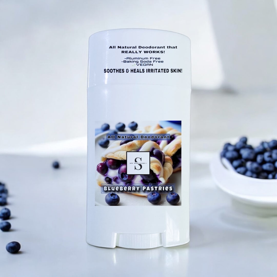 Blueberry Pastries Deodorant/vegan Skincare/aluminum Free/natural ...