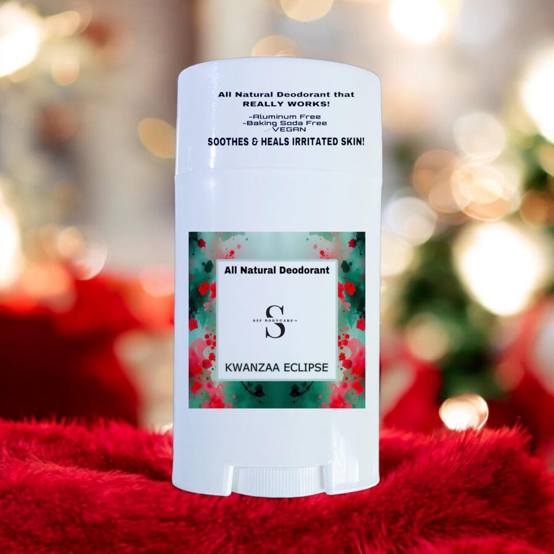 KWANZAA ECLIPSE Deodorant, All Natural Deodorant, Skin Balm, Aluminum ...