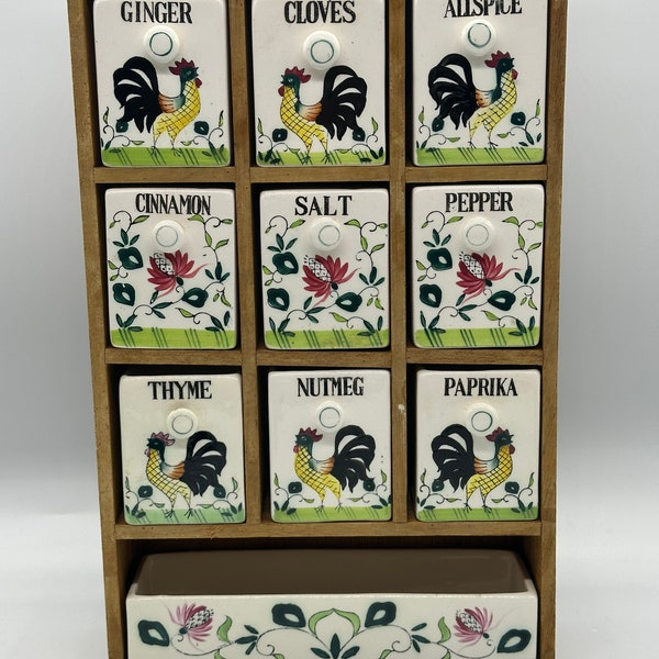 Ceramic Spice Rack - Etsy