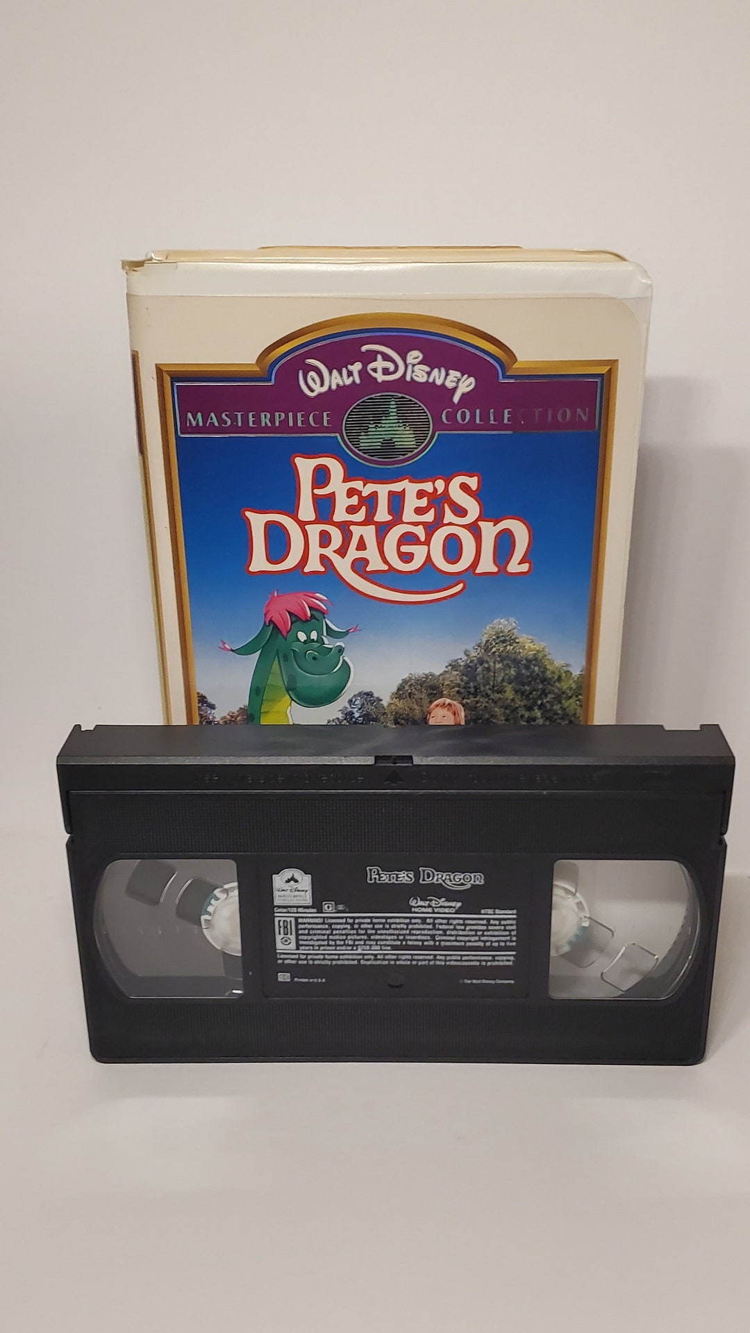 Disney Pete's Dragon VHS Masterpiece - Etsy