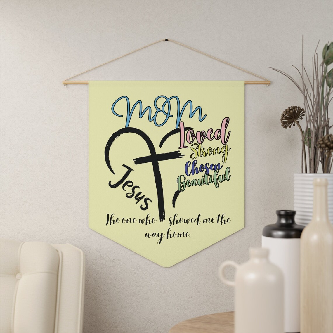 Christian Motherhood Legacy Wall-hanging, Pennant - Etsy