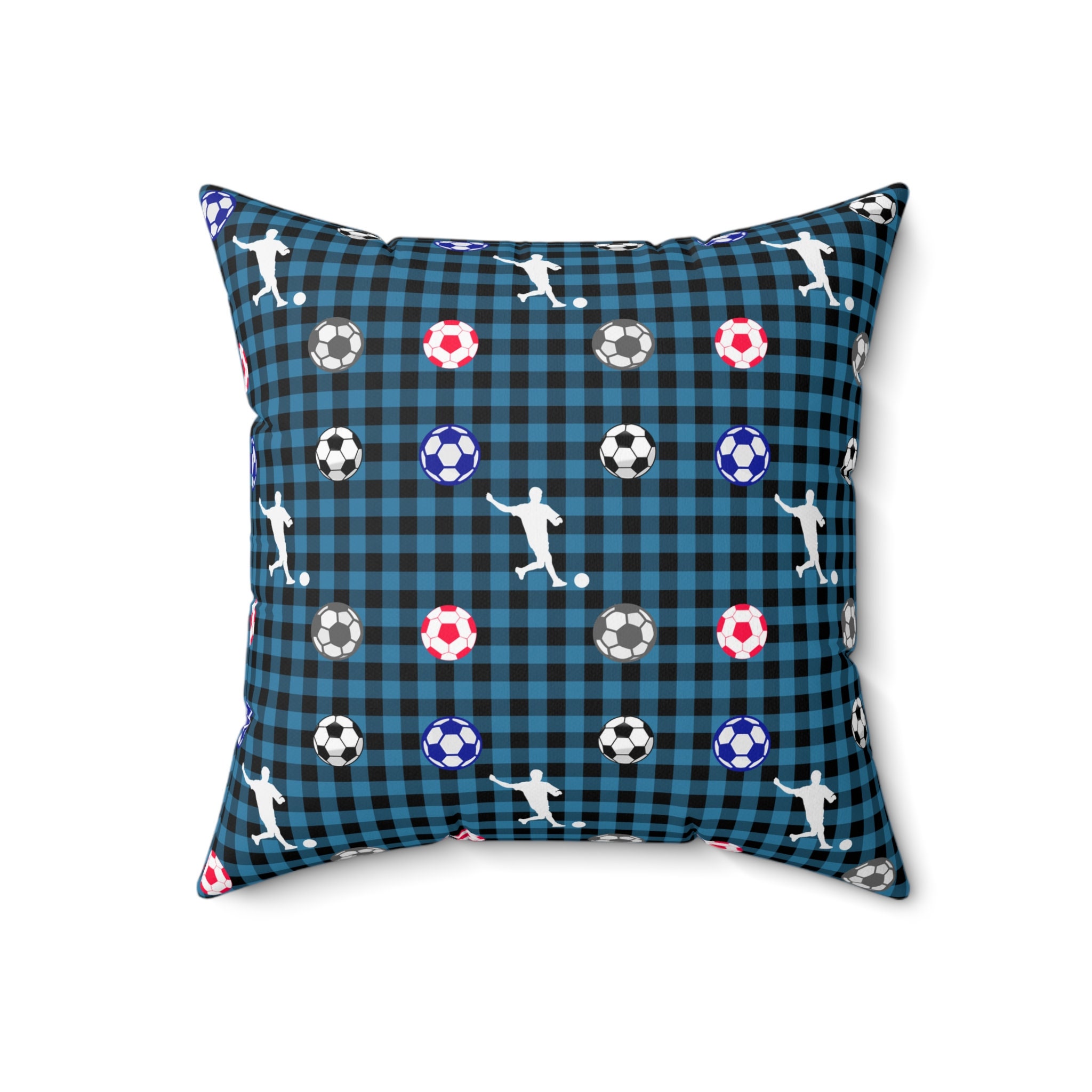Grab a Pillow or Two for Your Favorite Soccer Lover!!! Faux Suede ...