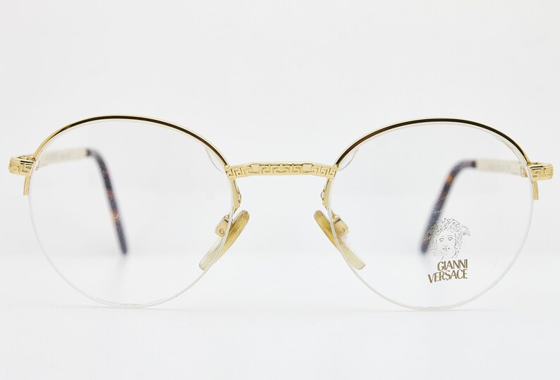 Vintage GIANNI VERSACE G 05 Glasses Frame Made in Italy 80s Montatura ...
