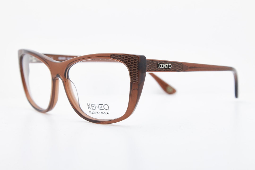 KENZO Kz 2221 Vintage NEW Snake Skin Style Glasses Frame Frame Occhiali ...