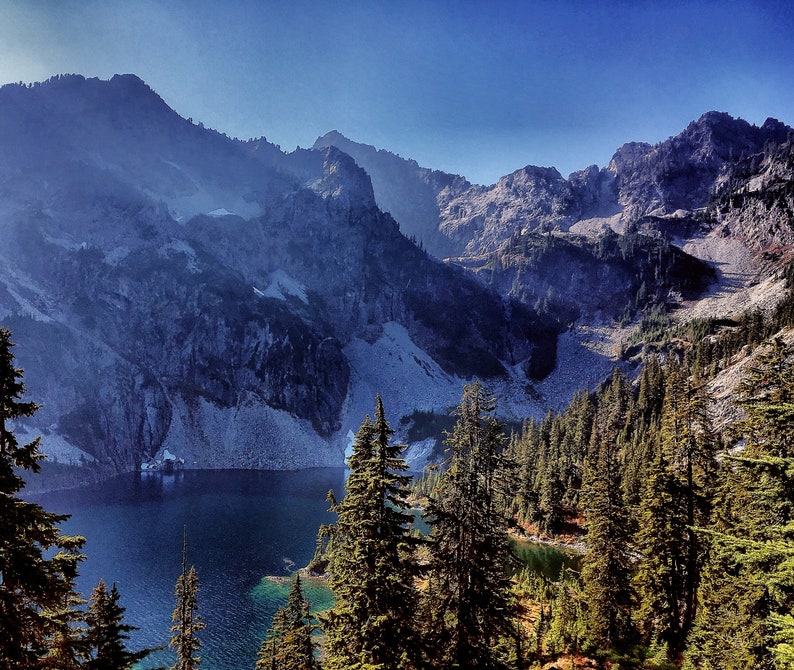 Snow Lake alpine Lakes Wilderness, Washington Digital Download - Etsy