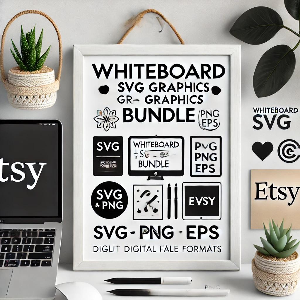Whiteboard SVG Graphics Bundle | High-quality Digital Clipart | SVG ...