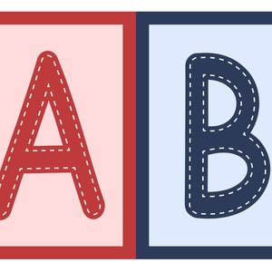 A-Z Flash Cards Alphabet Flash Cards | Digital Download, Instant ...