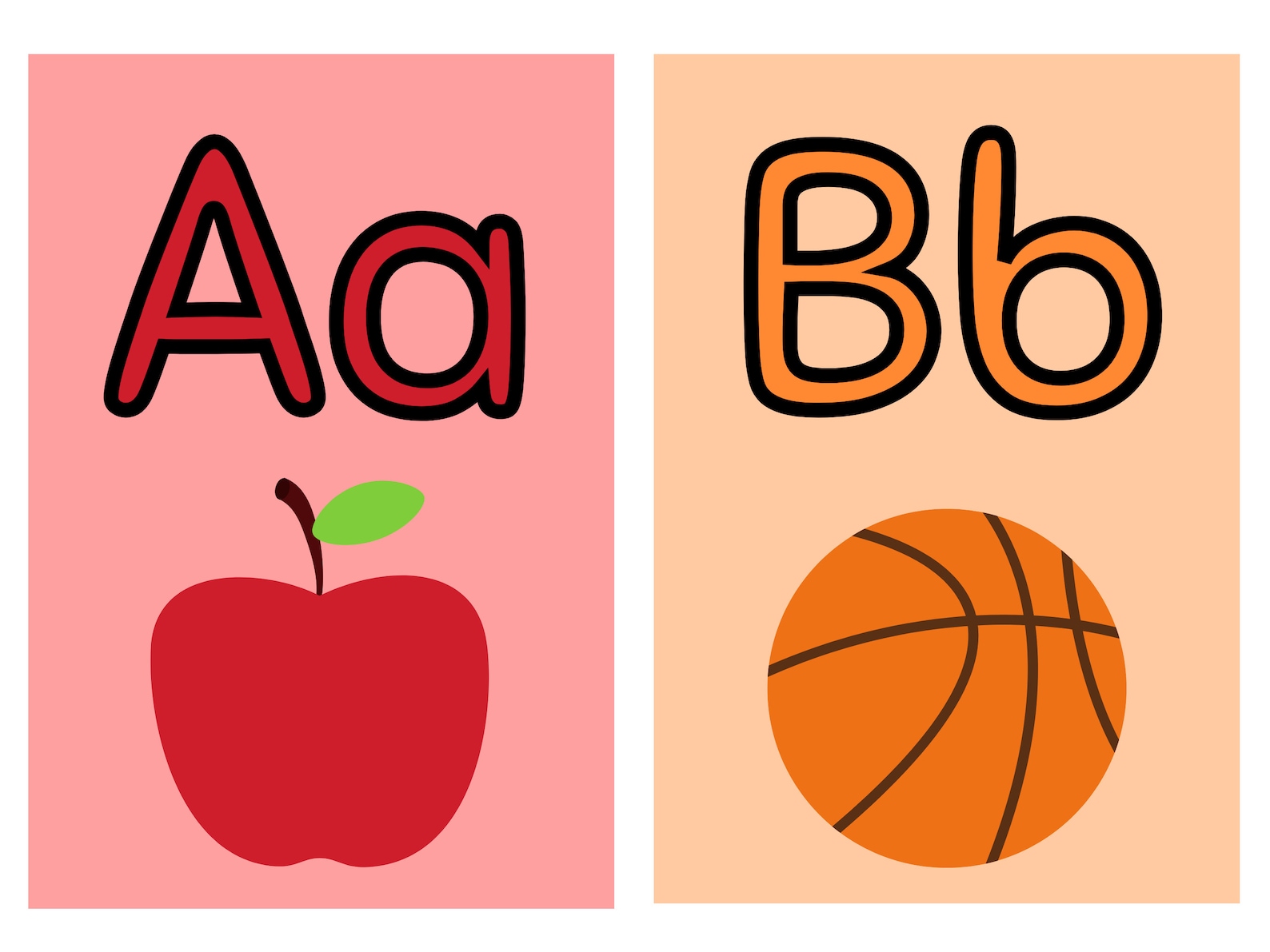 A-Z Flash Cards Alphabet Flash Cards | Digital Download, Instant ...